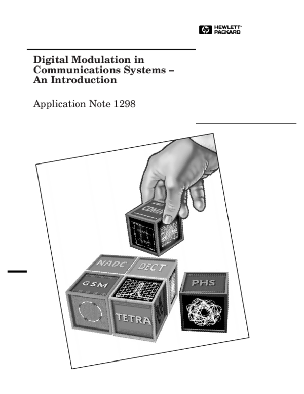 (PDF) Digital Modulation in Communications Systems - An