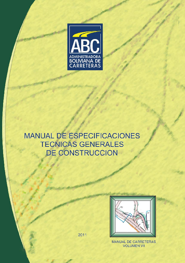 (PDF) Vol VII.-Manual de Especificaciones Tecnicas Generales de Construccion libr | juan pablo ...