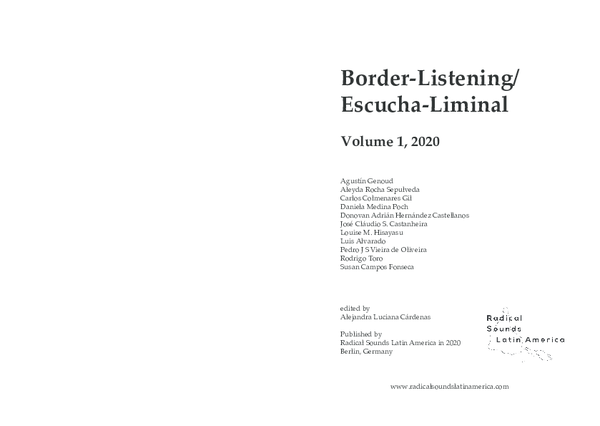 (PDF) Border-Listening/Escucha-Liminal Introduction