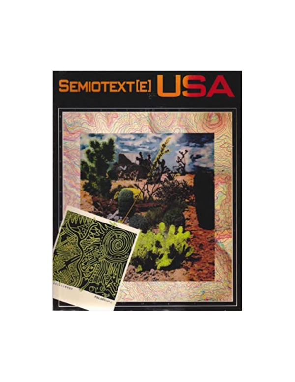 (PDF) Semiotext(e) USA: Cover art