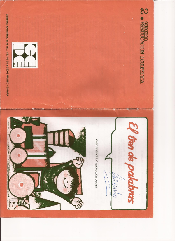 (PDF) Manual El Tren de Las Palabras