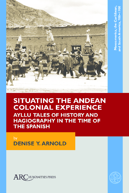 (PDF) Situating the Andean Colonial Experience - Introduction