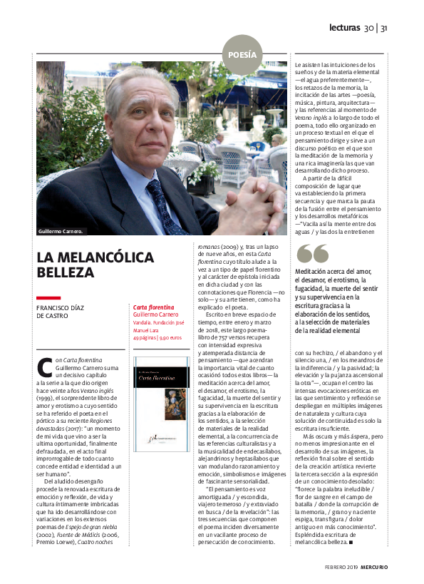(PDF) Guillermo Carnero Carta florentina