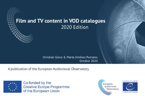 (PDF) Film and TV content in VOD catalogues 2020 Edition A publication ...