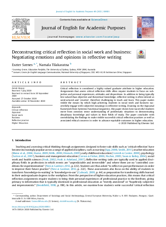 PDF Deconstructing Critical Reflection In Social Work And Business pdf-deconstructing-critical-reflection-in-social-work-and-business