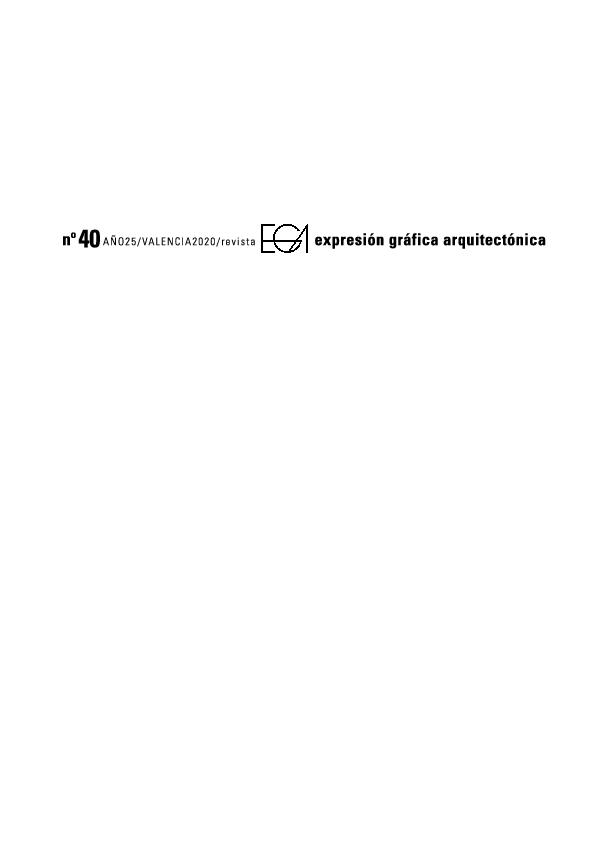 (PDF) EGA. Expresión Gráfica Arquitectónica Vol. 25, Núm. 40 (2020) 5-6.
