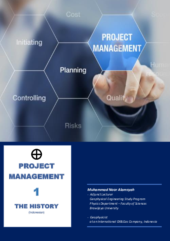 (PDF) PROJECT MANAGEMENT - Chapter 01 - The History (Indonesian)