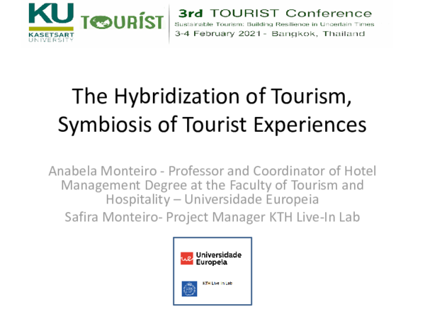 (PDF) The Hybridization of Tourism, Symbiosis of Tourist Experiences