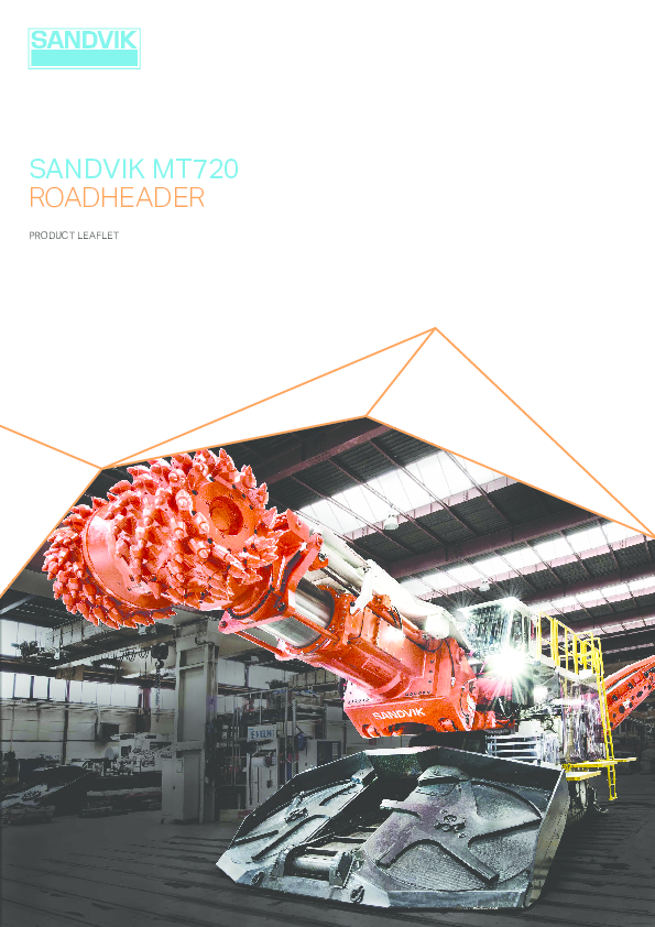 (PDF) SANDVIK MT720 ROADHEADER