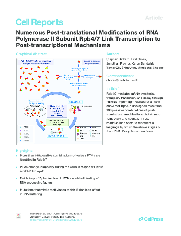 (PDF) Richard et al. (Cell rep 2021)