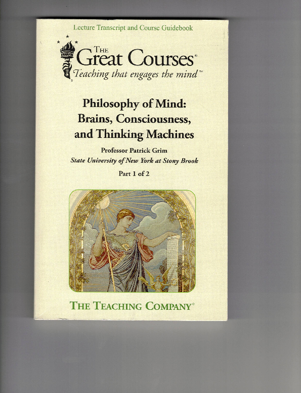(PDF) Philosophy of Mind: Brains, Consciousness, and Thinking Machines