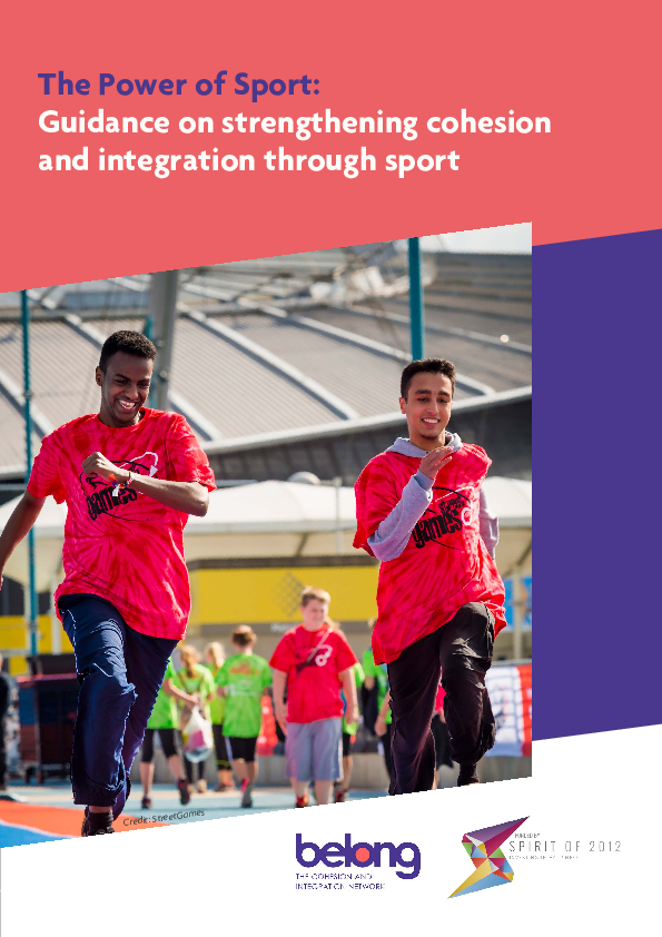 (PDF) The Power of Sport: Guidance on strengthening cohesion and ...