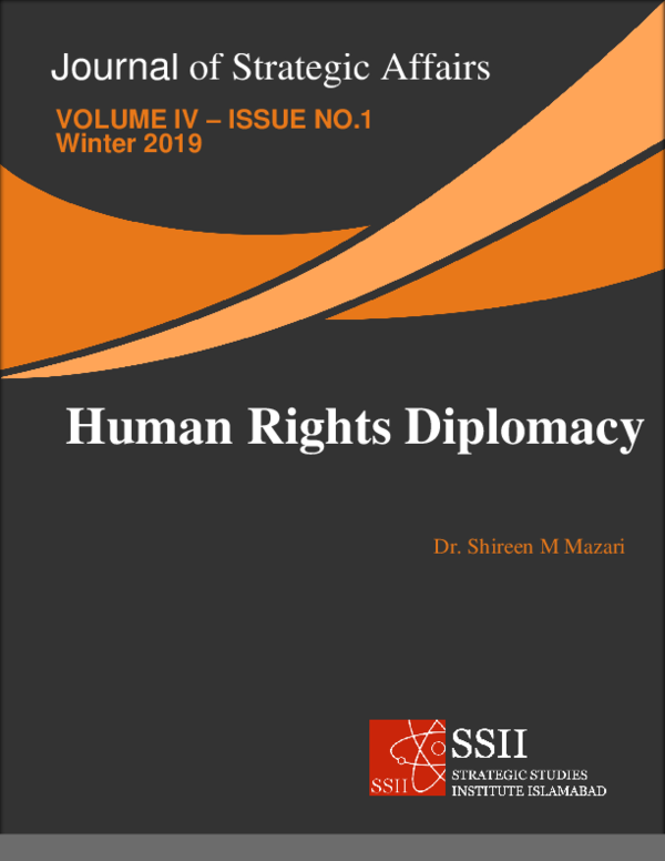 (PDF) Human Rights Diplomacy