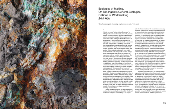 (PDF) Hörl_2018_Ecologies of Making. On Tim Ingold's General-Ecologial ...