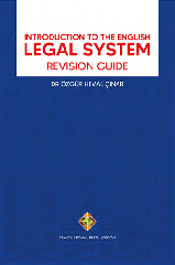 (PDF) INTRODUCTION TO THE ENGLISH LEGAL SYSTEM REVISION GUIDE