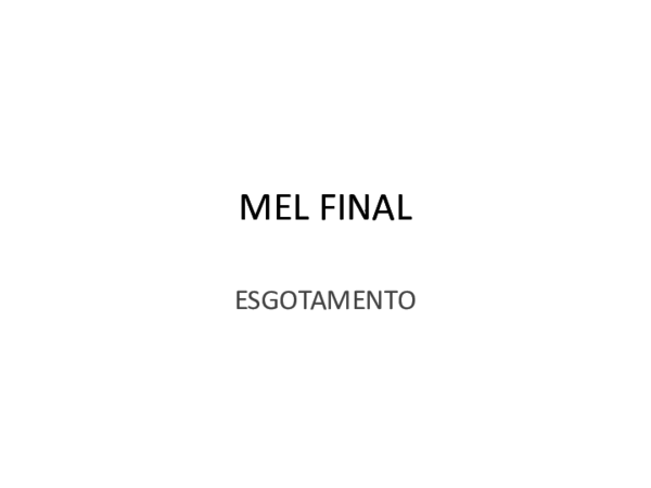 (PPT) MEL FINAL