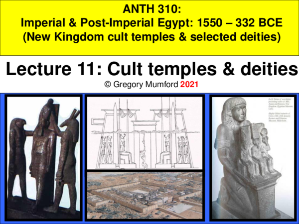 (PDF) Anth.310 Ppt. lecture-11: Ancient Egyptian Religion, Part-1 ...