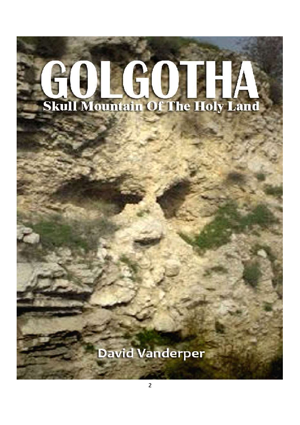 (PDF) Golgotha : Skull Mountain Of The Holy Land, 2004