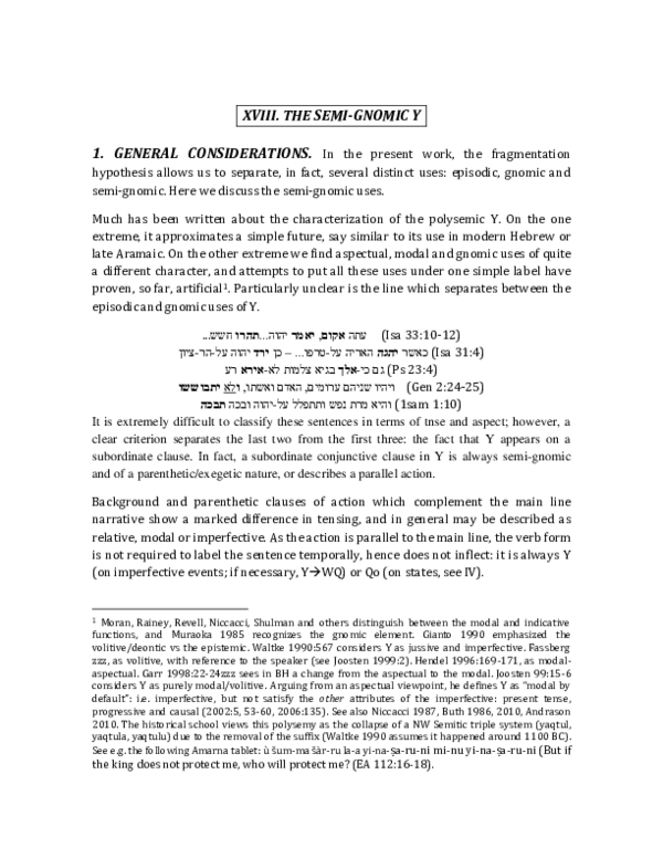 (PDF) The biblical hebrew verb system Vol5