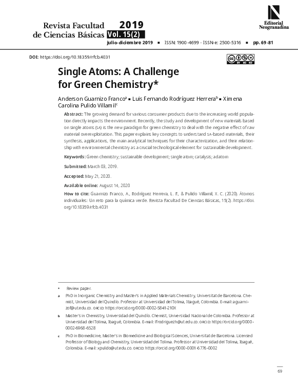 (PDF) Single Atoms