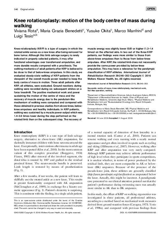 (PDF) Knee rotationplasty | Marco Manfrini - Academia.edu