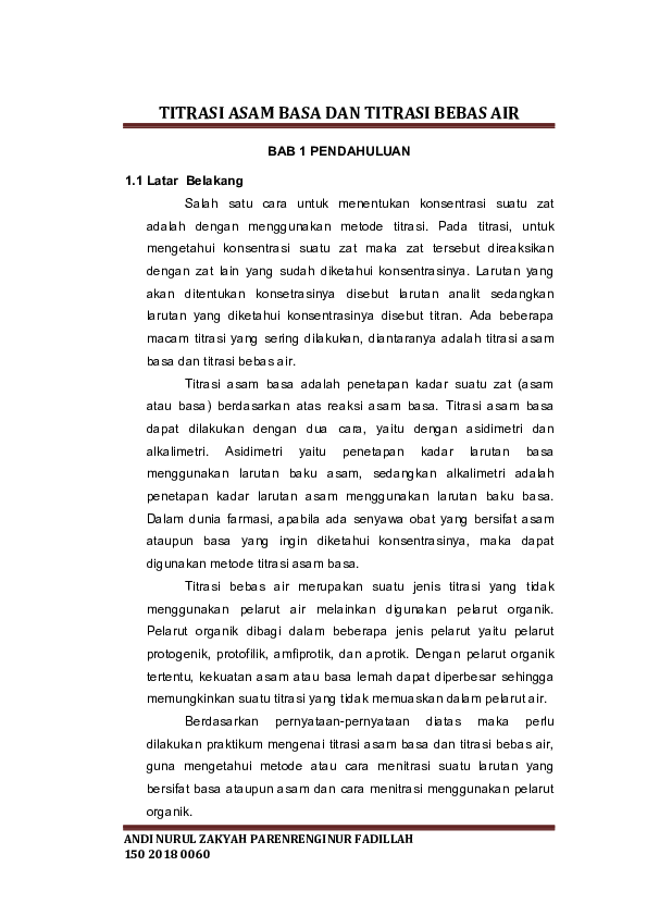 (DOC) LAPORAN TBA DAN TAB