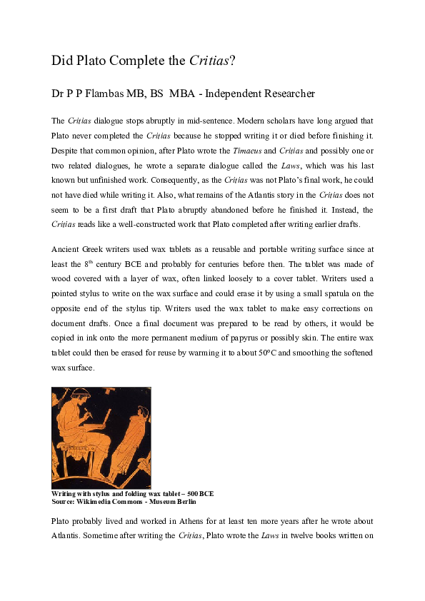 (DOC) The Incomplete Critias.docx