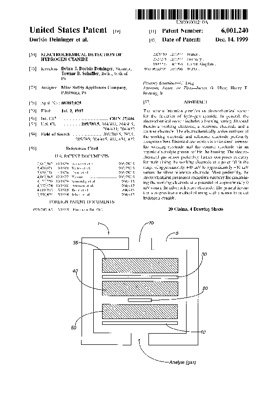 (PDF) Electrochemical detection of hydrogen cyanide
