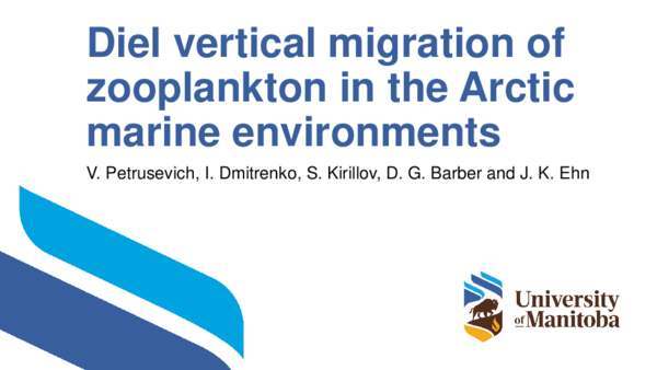 (PDF) Diel vertical migration of zooplankton in the Arctic marine ...