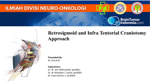 (PDF) Retrosigmoid and Infratentorial Craniotomy Approach