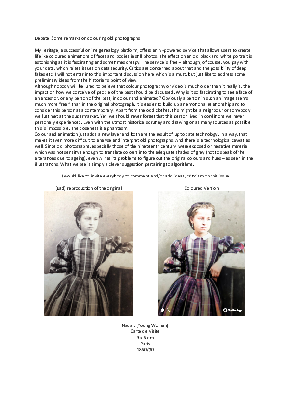 (PDF) Special issue FOTOGESCHICHTE on Color Photography 2021/2022 ...