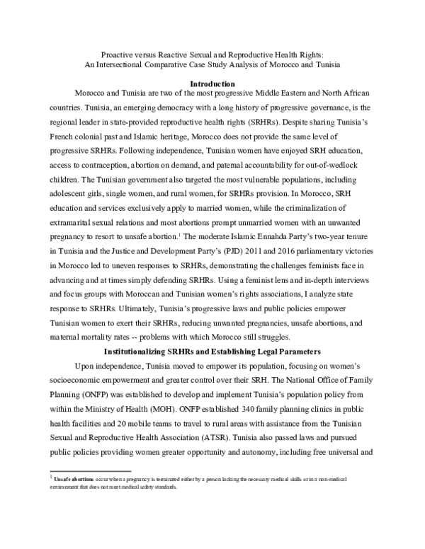 (DOC) Proactive versus Reactive Sexual and Reproductive Health Rights ...