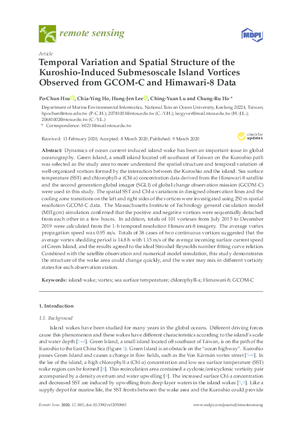 Pdf Temporal Variation And Spatial Structure Of The Kuroshio Induced