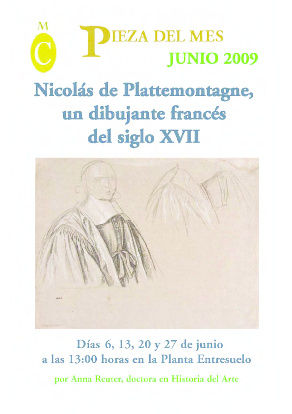 (PDF) REUTER, A. 2009: Nicolás de Plattemontagne, dibujante francés del ...