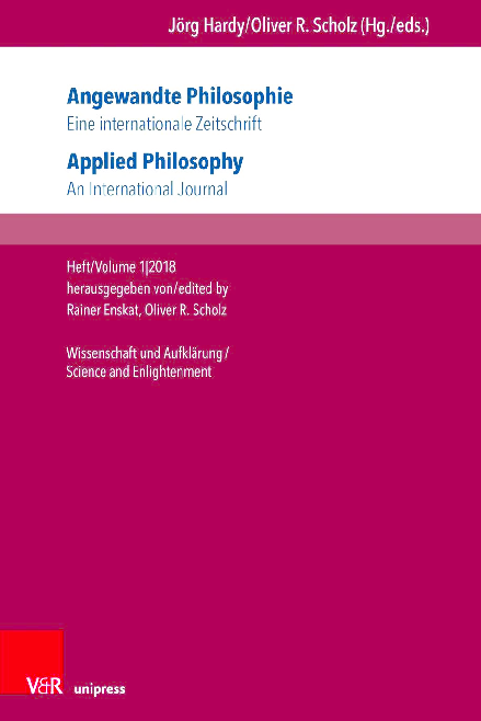 (PDF) La vertu du savant (in German: On the Enlightenment model of ...