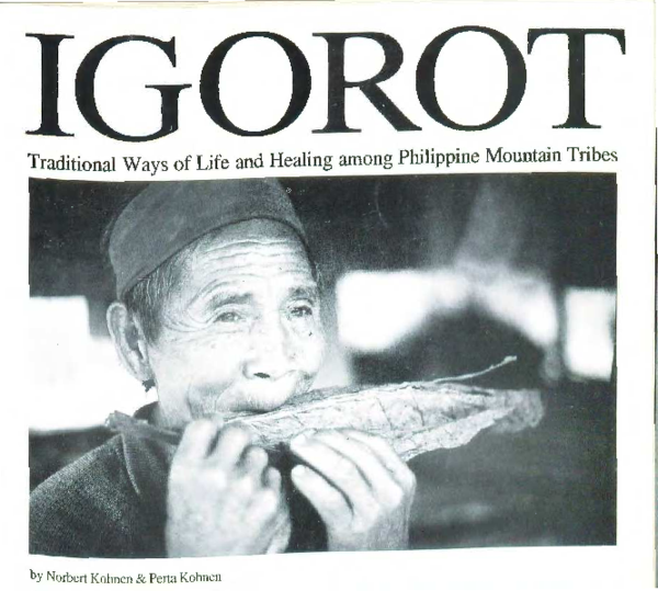 (PDF) Igorot. See 3. ed. Traditional Ways of Life and Healing Among ...