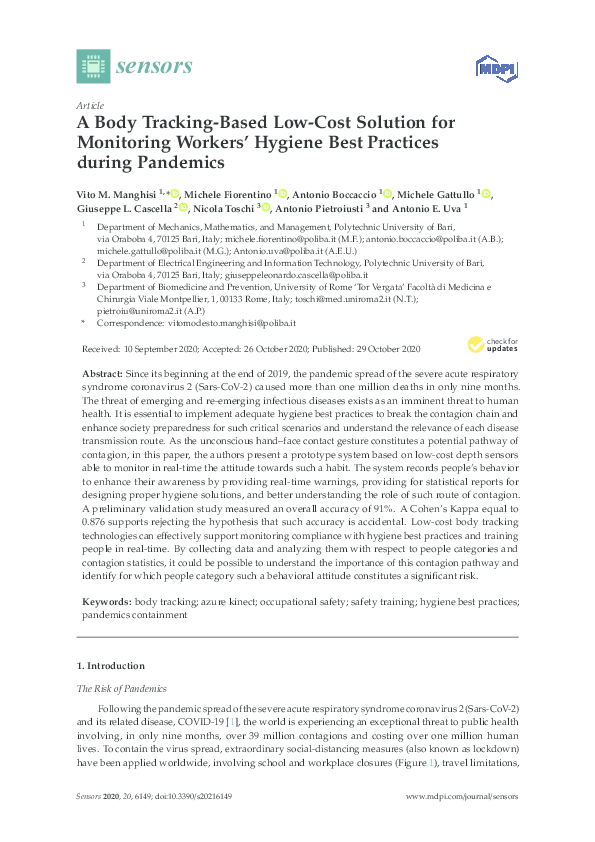 (PDF) A Body Tracking-Based Low-Cost Solution for Monitoring Workers ...