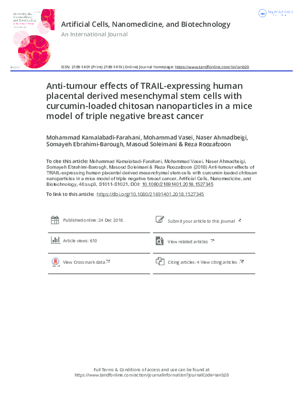 (PDF) Anti-tumour effects of TRAIL-expressing human placental derived ...