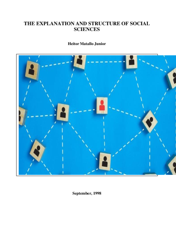 (PDF) THE EXPLANATION AND STRUCTURE OF SOCIAL SCIENCES