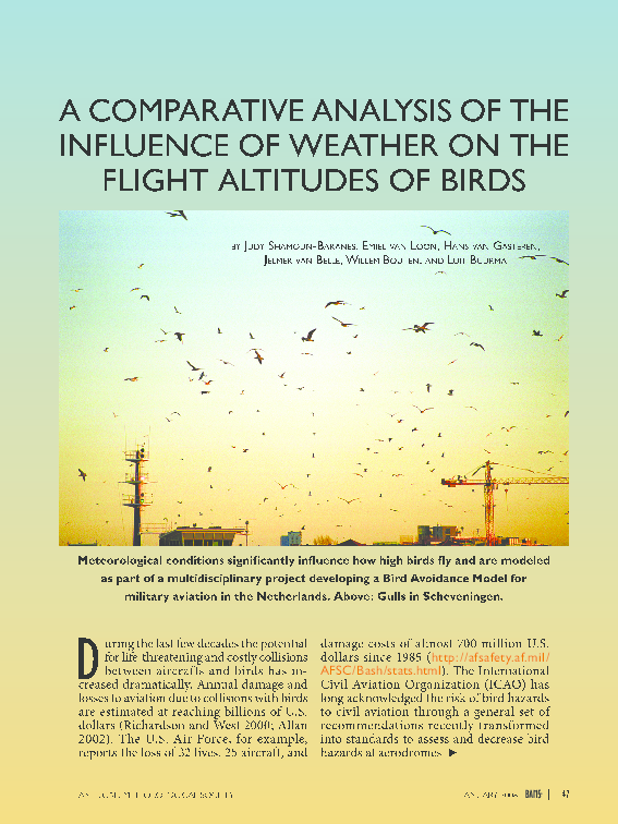 (PDF) A Comparative Analysis of the Influence of Weather on the Flight ...