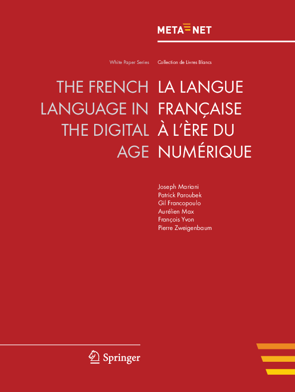 (PDF) White Paper Series THE FRENCH LANGUAGE IN THE DIGITAL AGE ...