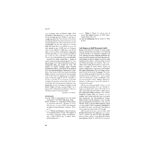 (PDF) Ramon Lull: His Life and Legacy in Education