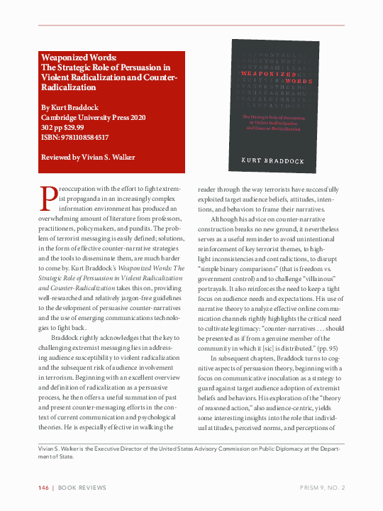 (PDF) Weaponized Words: The Strategic Role of Persuasion in Violent ...