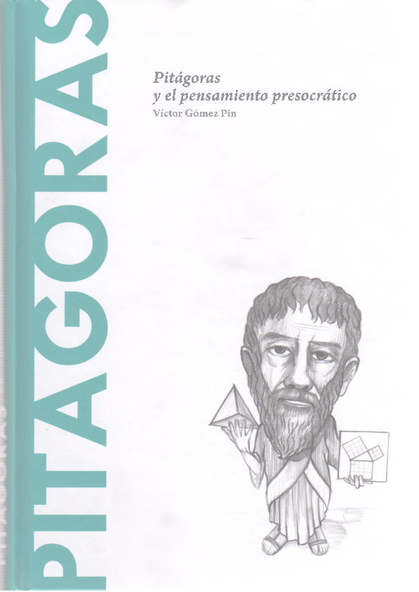 (PDF) Pitágoras y el pensamiento presocrático Víctor Gómez Pin