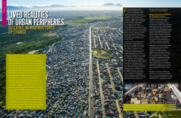 (PDF) Lived Realities of Urban Peripheries: Building Infrastructures of ...