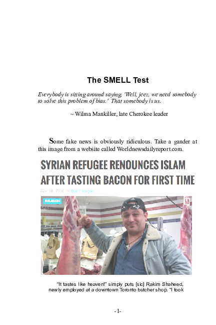 (PDF) The SMELL Test