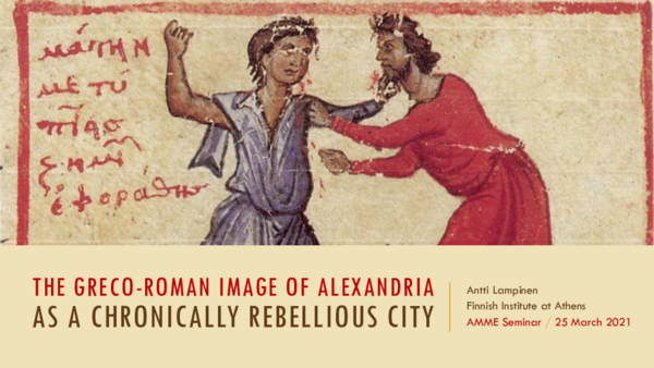 (PDF) The Greco-Roman Image of Alexandria as a Chronically Rebellious City