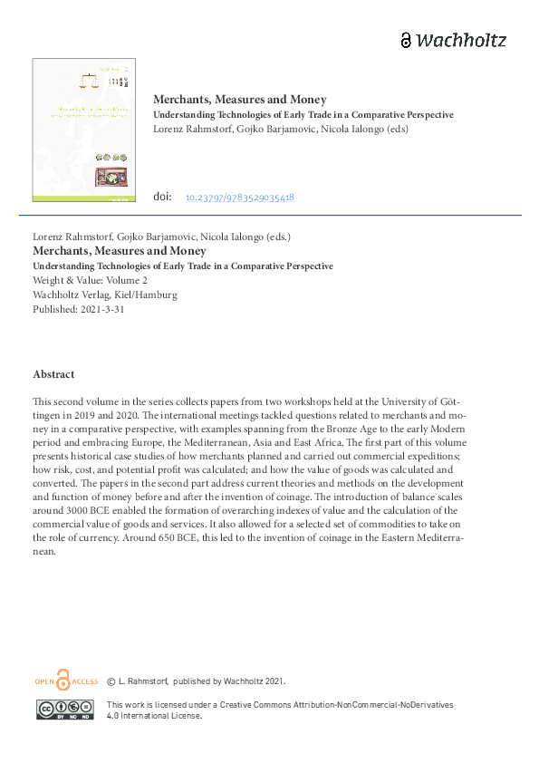 (PDF) Marcus Laelius Cosmus. Italian merchants and Roman trade at ...
