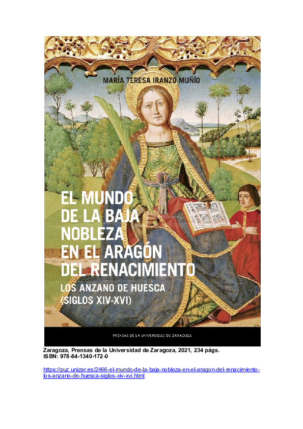 (PDF) El mundo de la baja nobleza en el Aragón del Renacimiento. Los ...