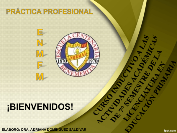 (PDF) Curso de inducción a los alumnos de la ENMFM 7º semestre LEP ...